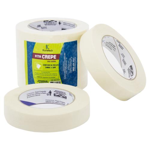 FITA CREPE - 24x50m COM 4 - KORETECH